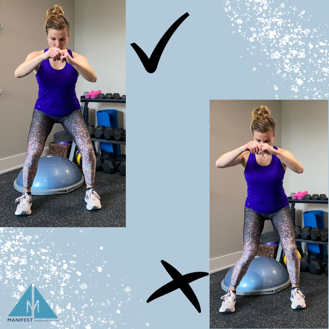 Movement: Correct Lower Body Alignment when Lifting Weights — Manifest Integrated Health