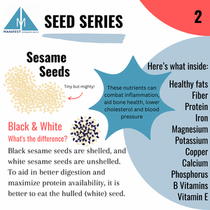 Seed Series: Sesame Seeds — Manifest Integrated Health