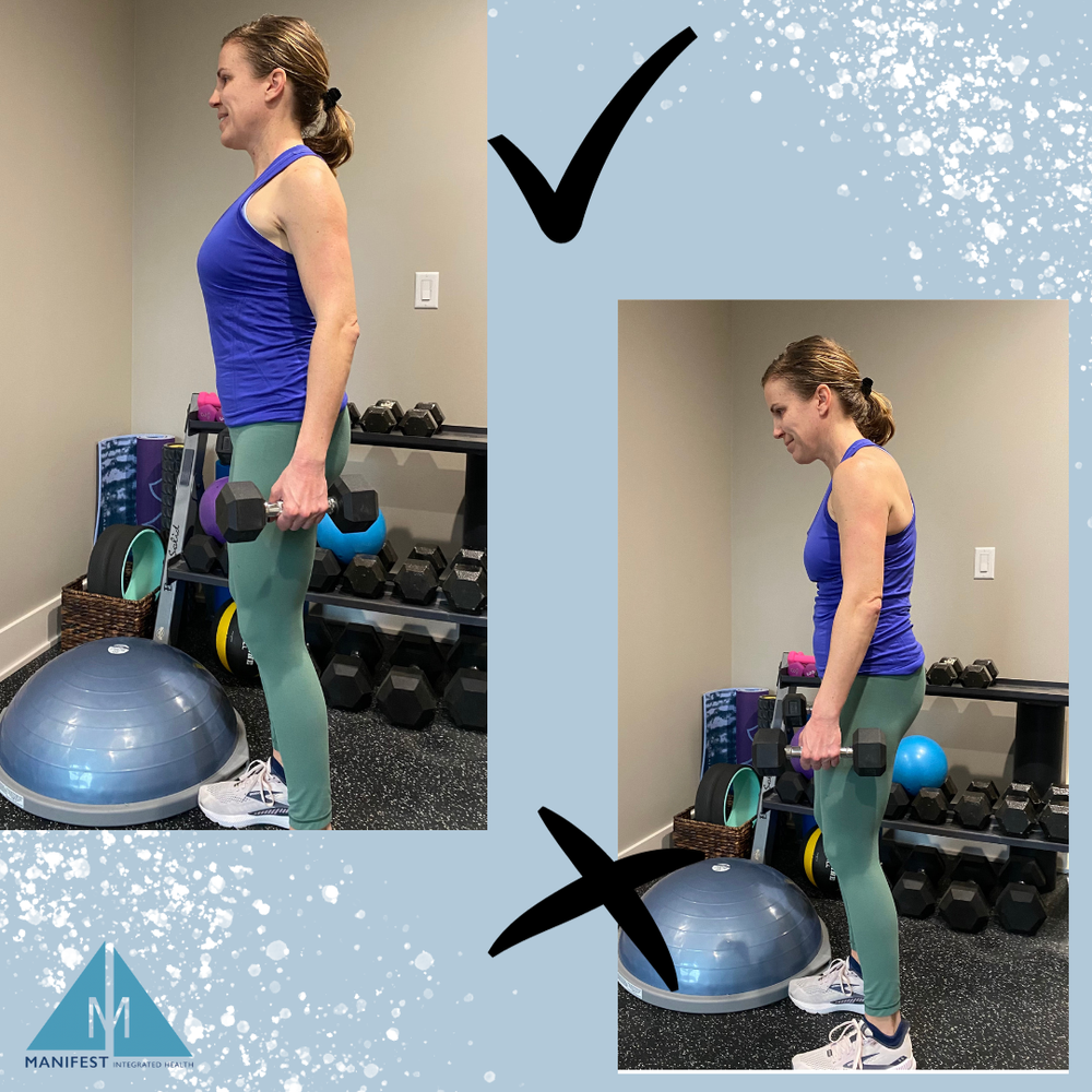 Upper Body Posture for Weight Lifting | Manifest Integrated Health ...
