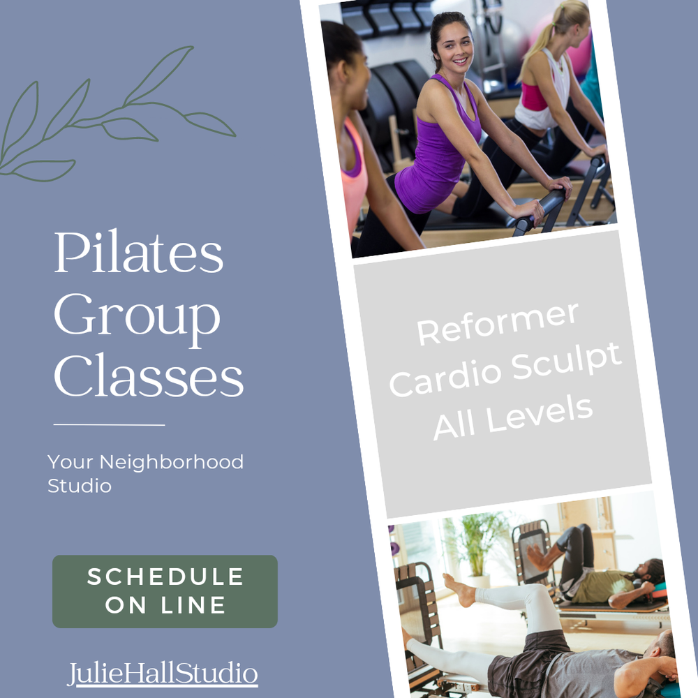 Pilates Group Classes Scheduling — Julie Hall Studio