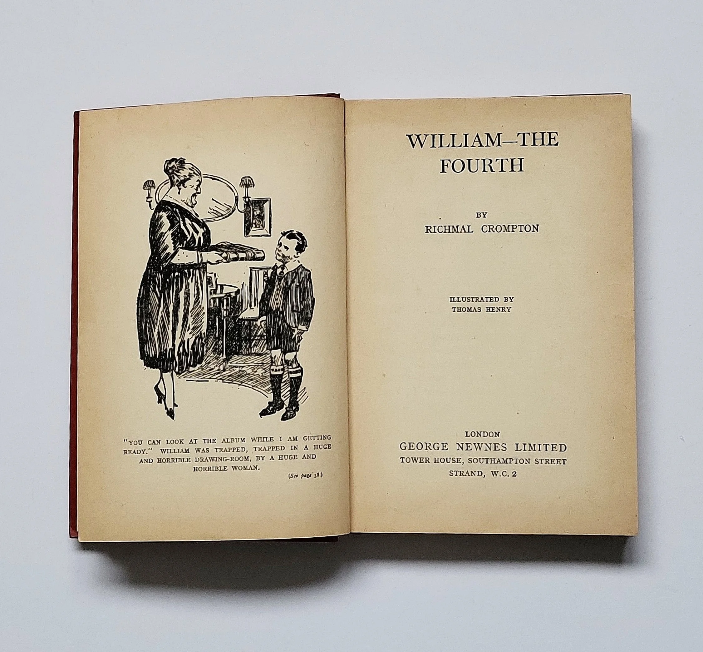 William and the Tramp (Just William) - 1954 — Blue Powder Magazines