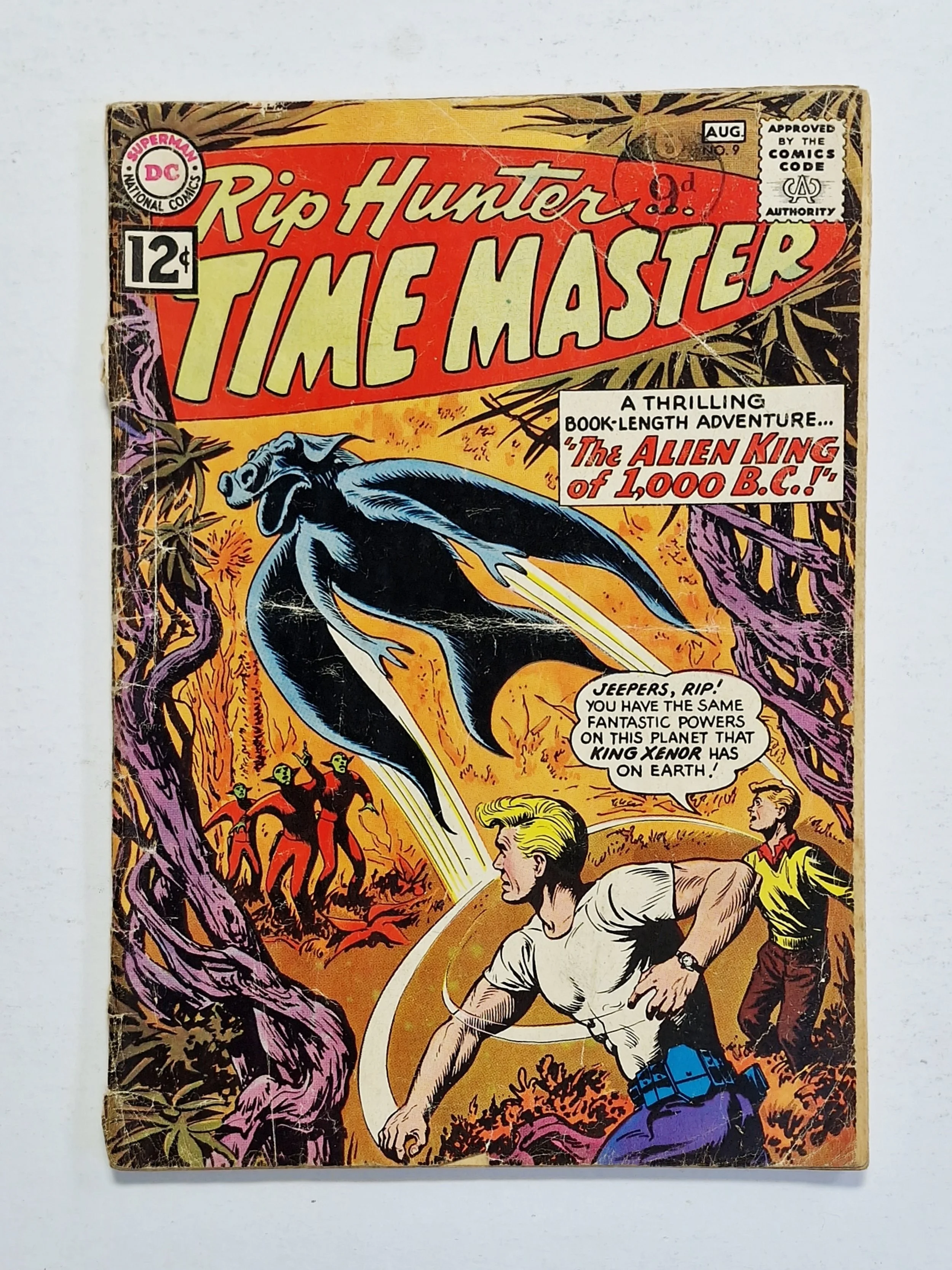 Rip Hunter Time Master - 9 Aug 1962 — Blue Powder Magazines