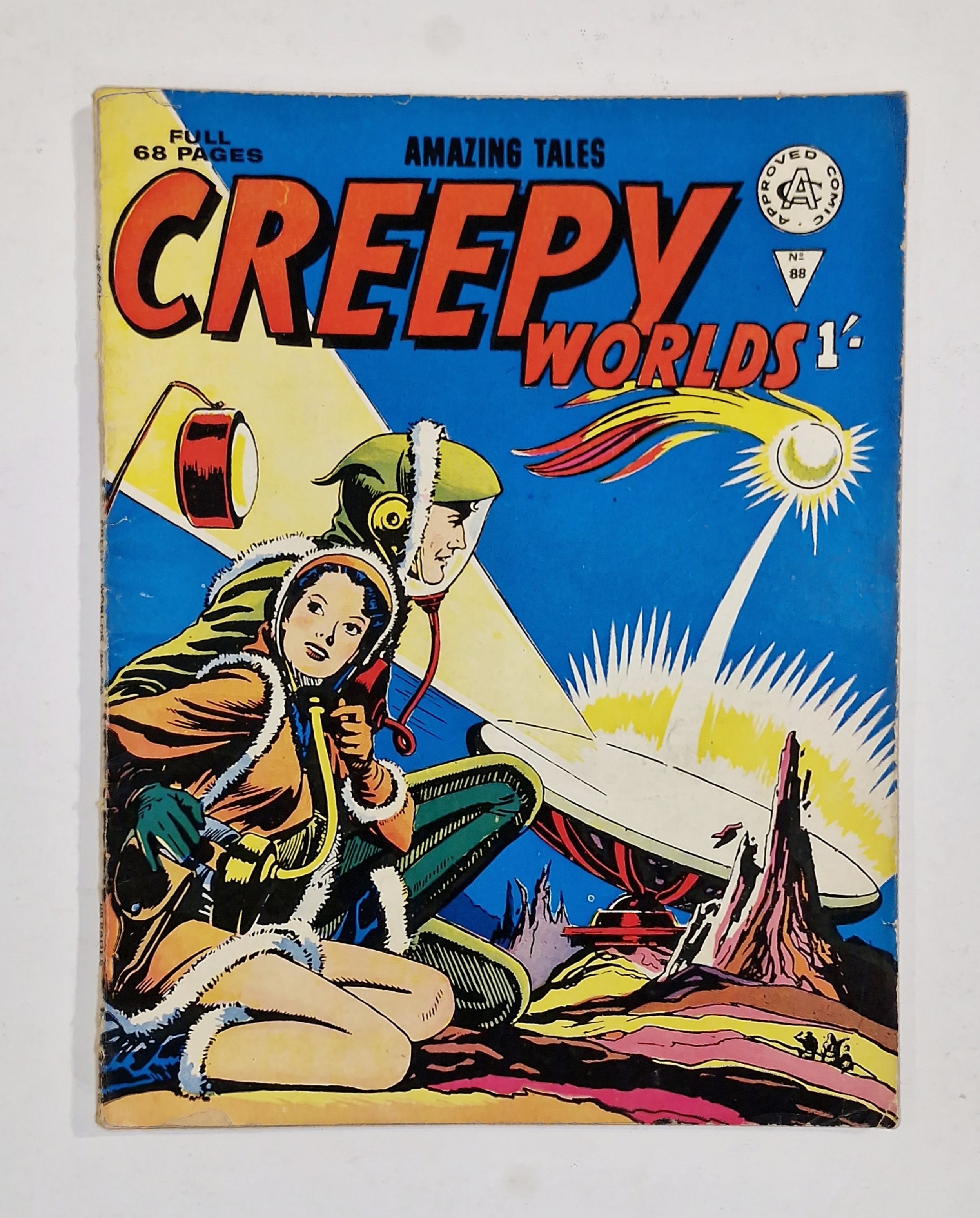 Creepy Worlds (Alan Class - UK Reprint) - 88 — Blue Powder Magazines