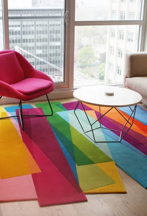 THE SHAPED RUG - AN UNDENIABLE STATEMENT PIECE