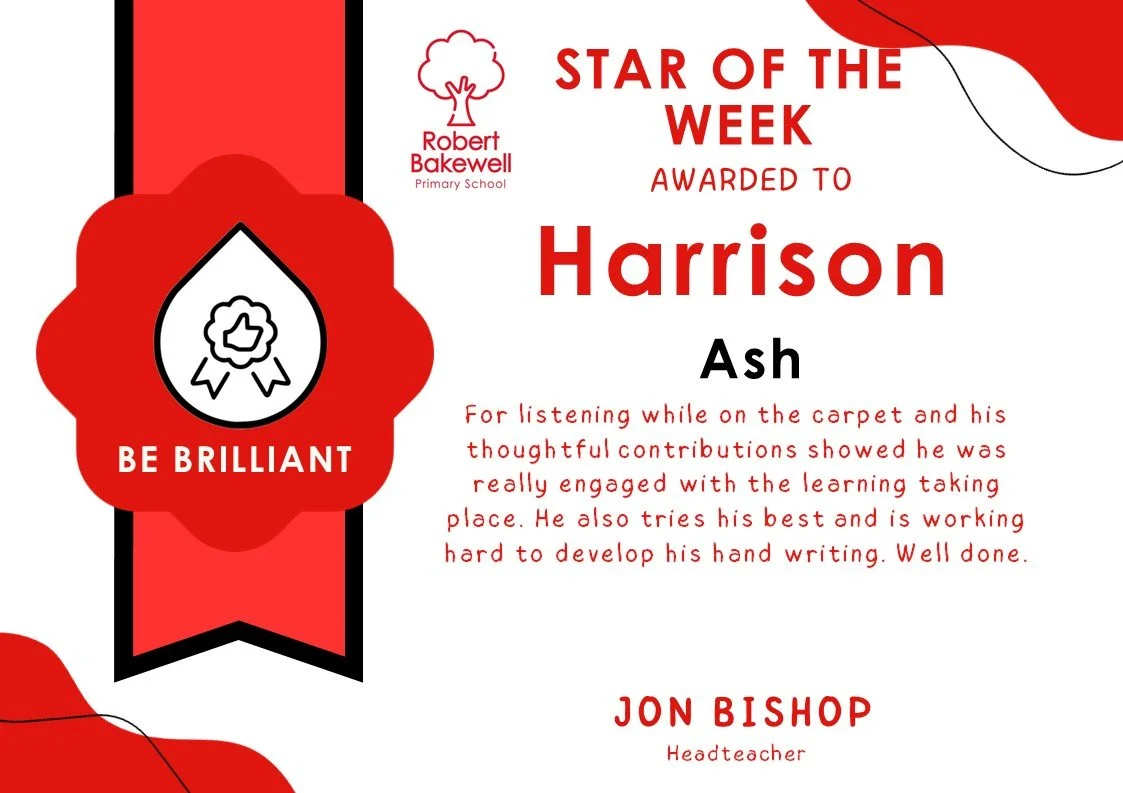 Harrison — Robert Bakewell Primary School