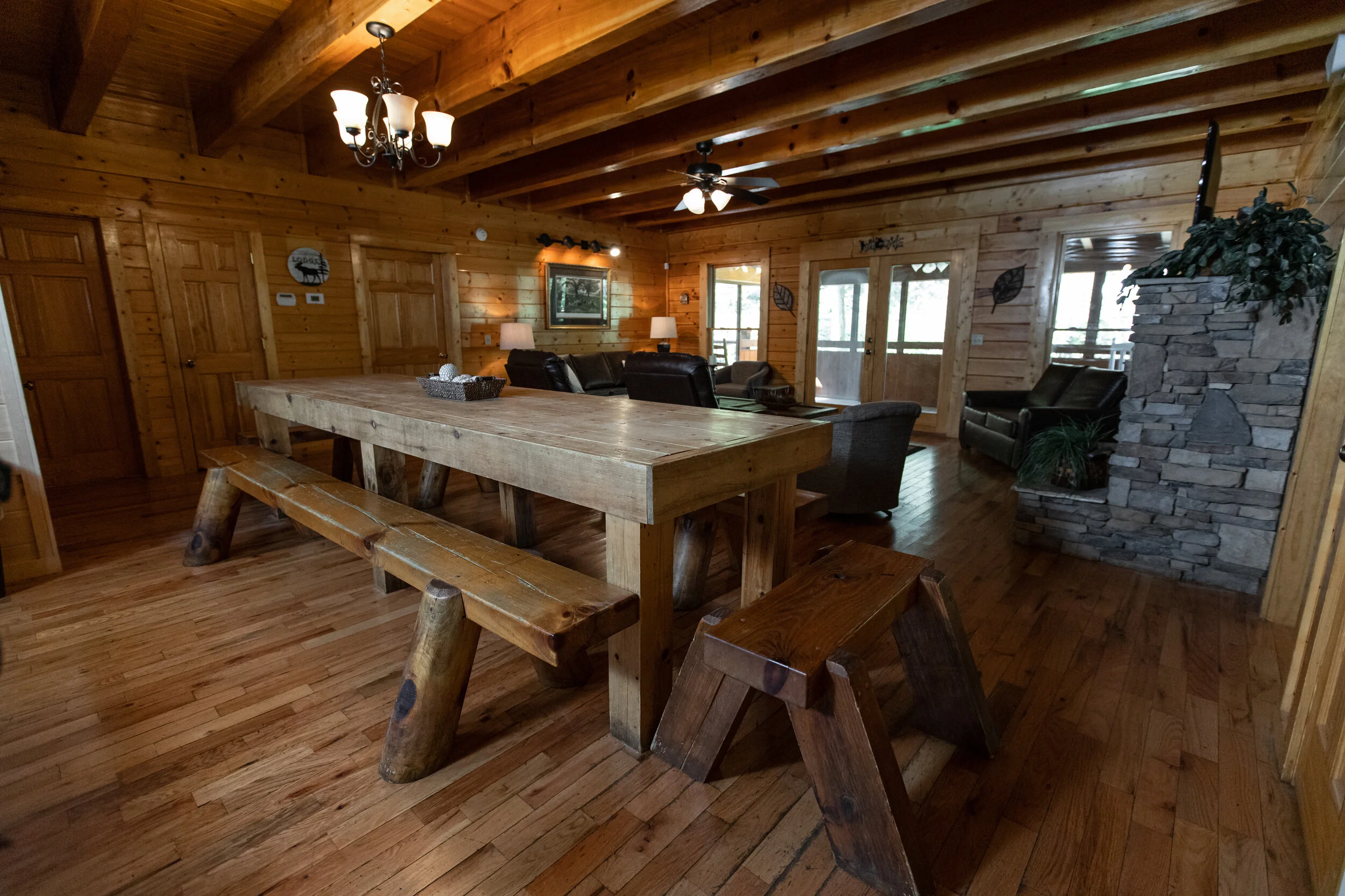 The Lodge at Caney Creek-Cabin-Rental — Thomas Rentals