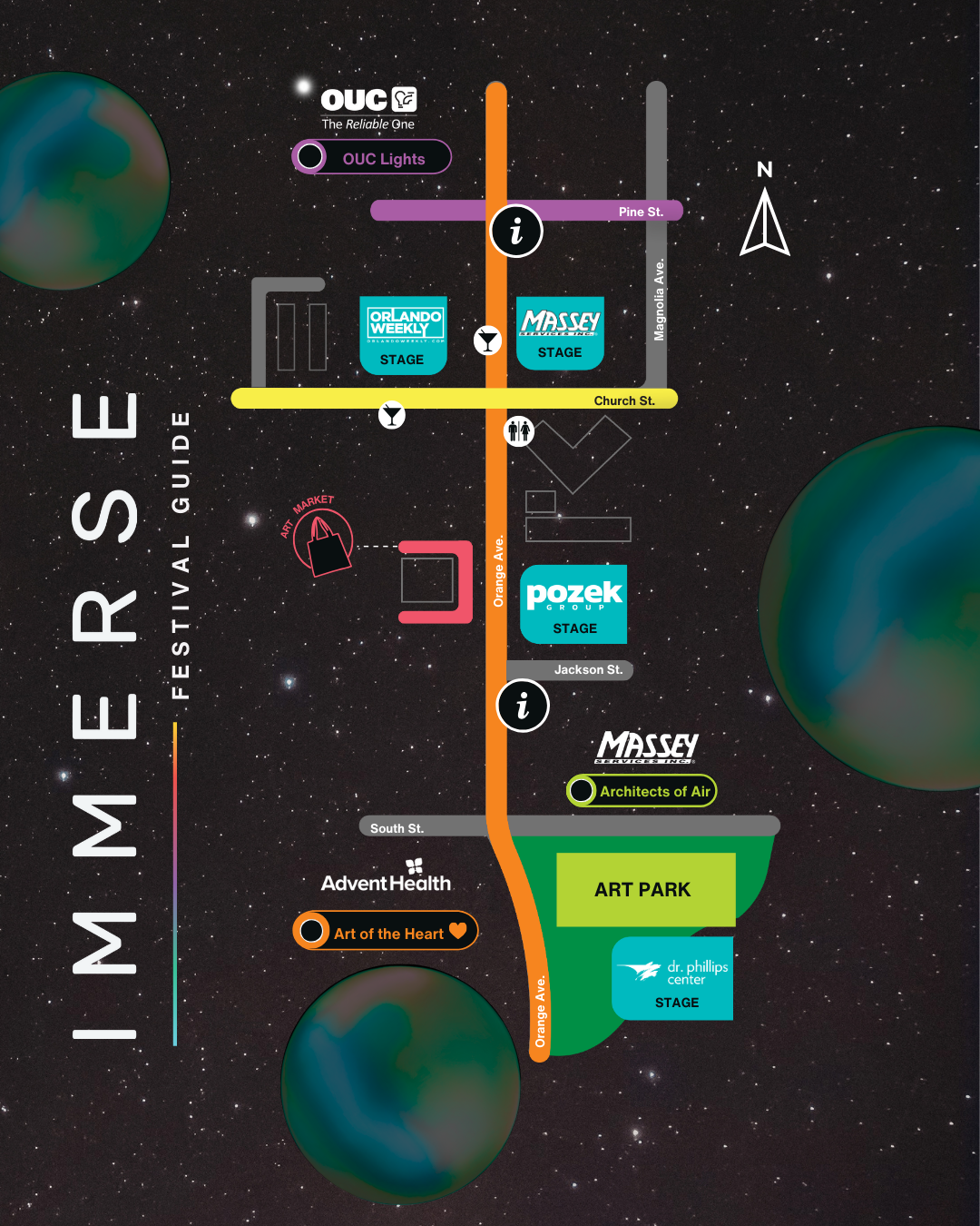 IMMERSE 2026 Map and Schedule — IMMERSE : an epic performing and ...