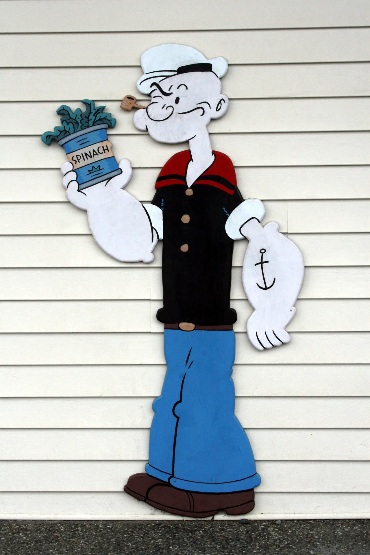 Popeye — Bill Mitchell Mural Project