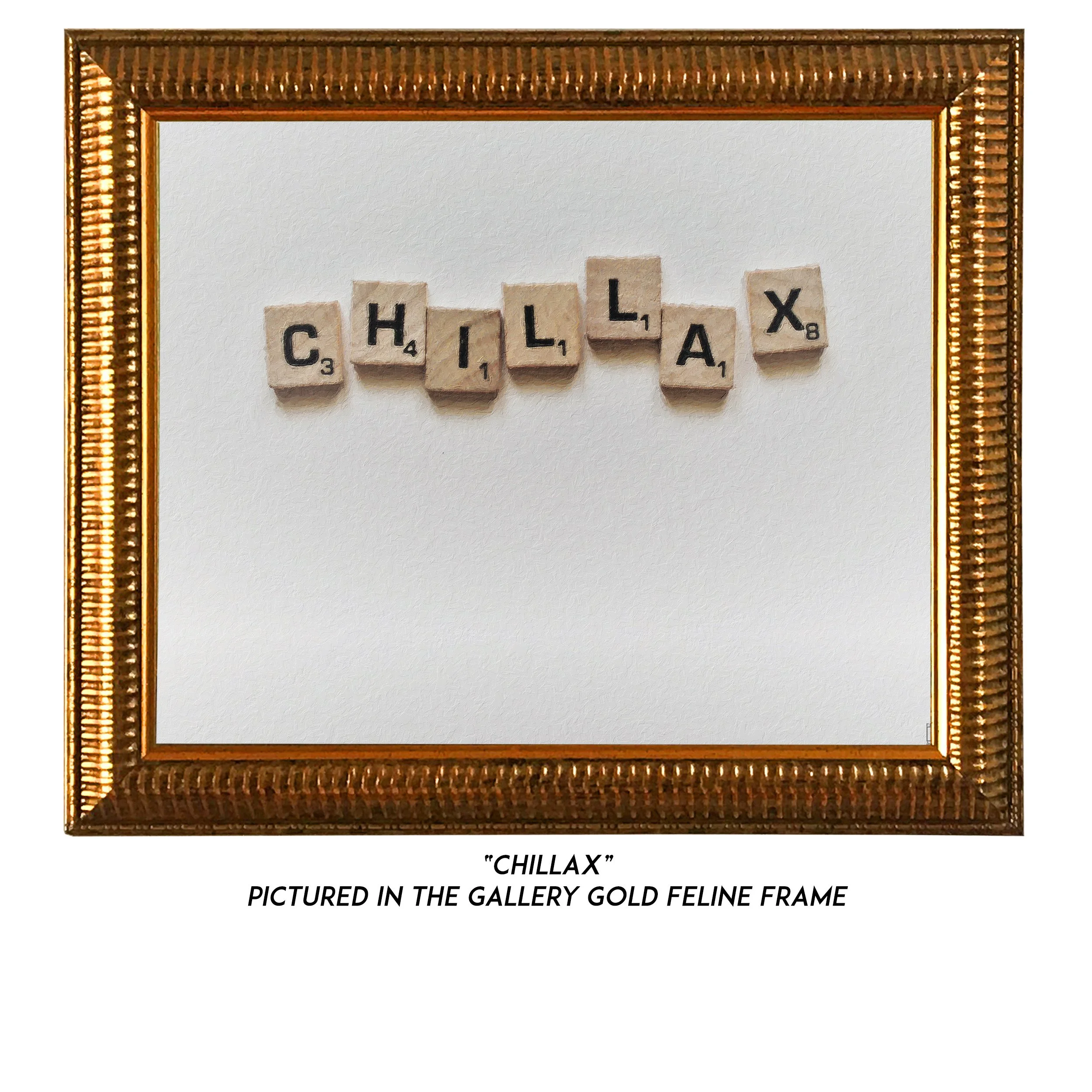 "Chillax" — Frame Your Feline