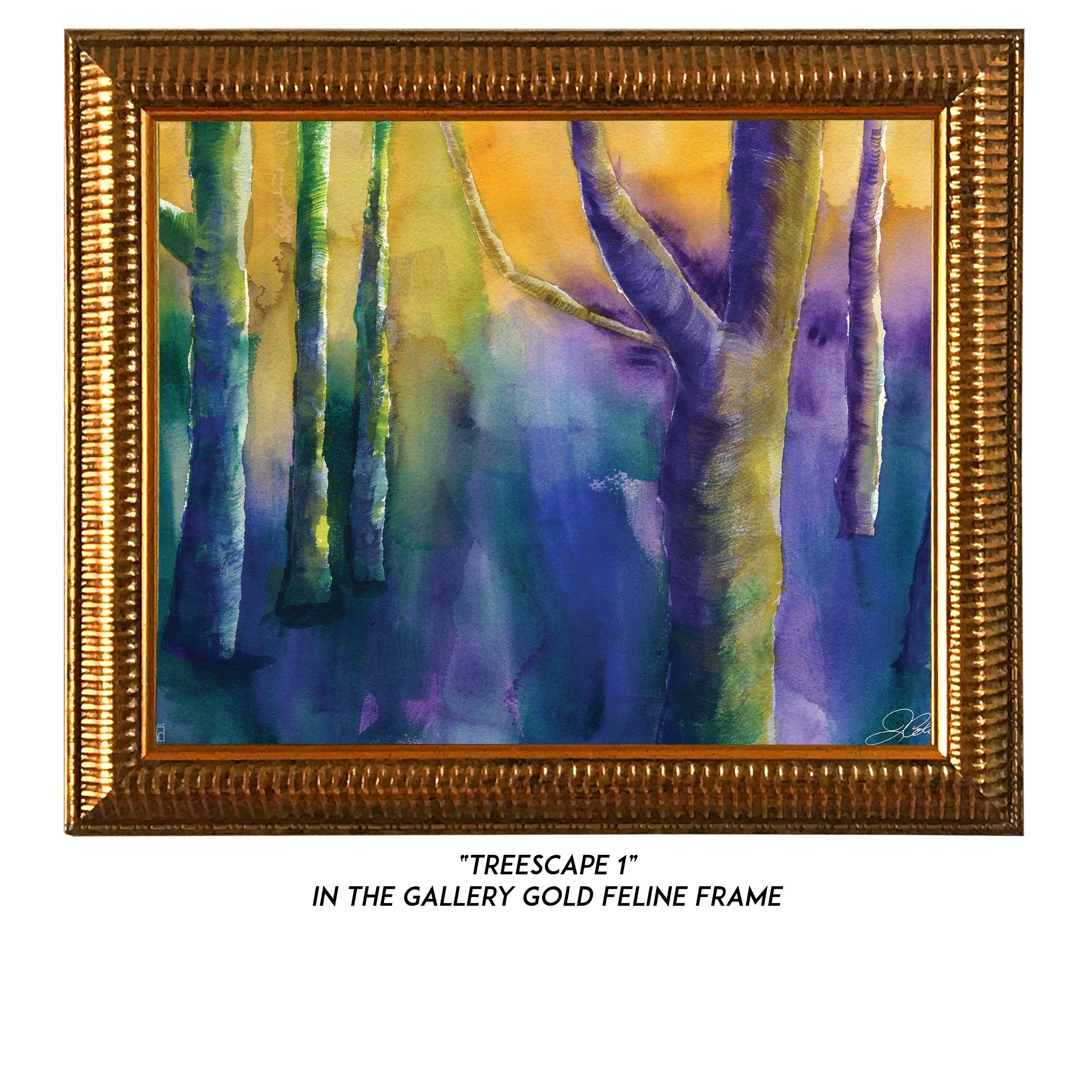 "Treescape 1" — Frame Your Feline