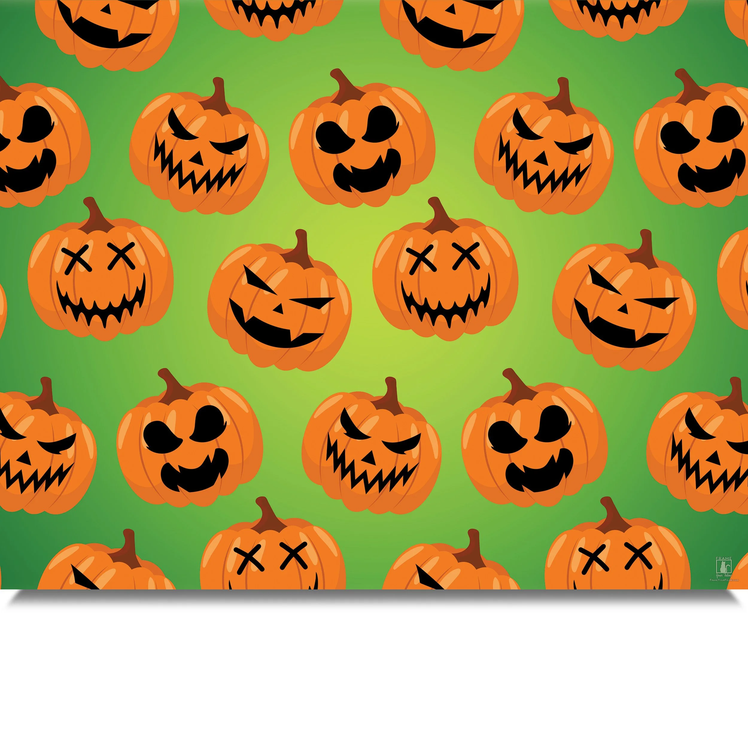"Jack O' Faces" — Frame Your Feline