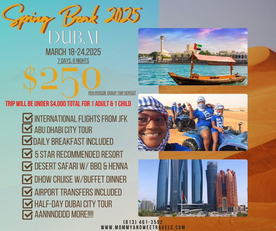Exclusive Dubai Spring Break Trip — Mommy and Wee Travels |Family ...