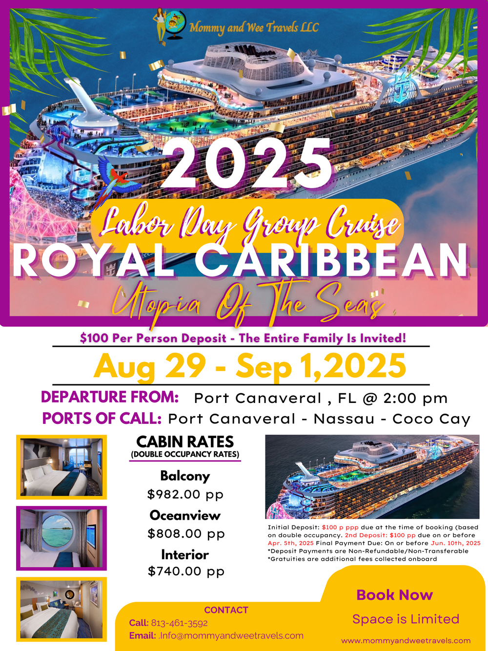 Get Labor Day Cruise 2025 Ready (Copy) — Mommy and Wee Travels |Family ...