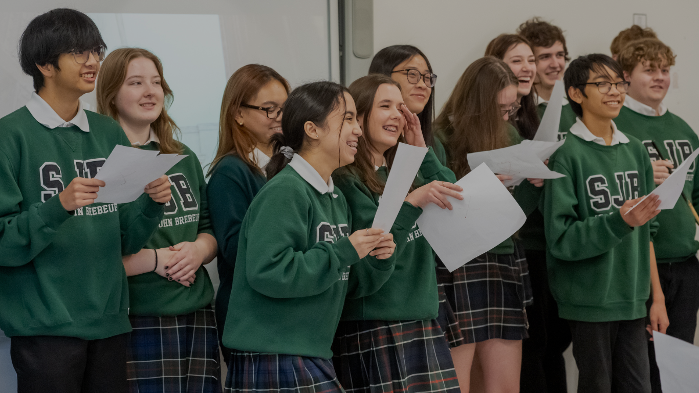 About SJB — St. John Brebeuf Regional Secondary School