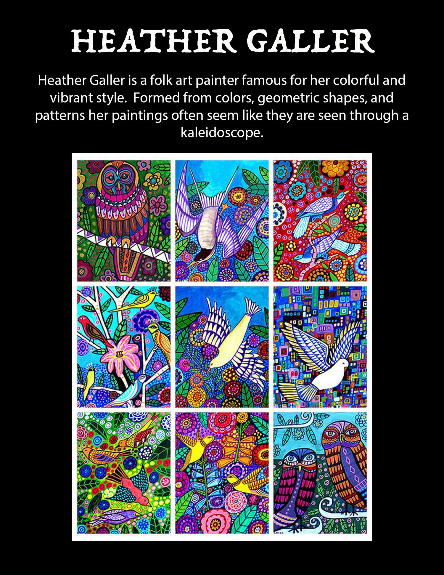 Heather Galler Project(5thG) — MR. RATHAUS ART