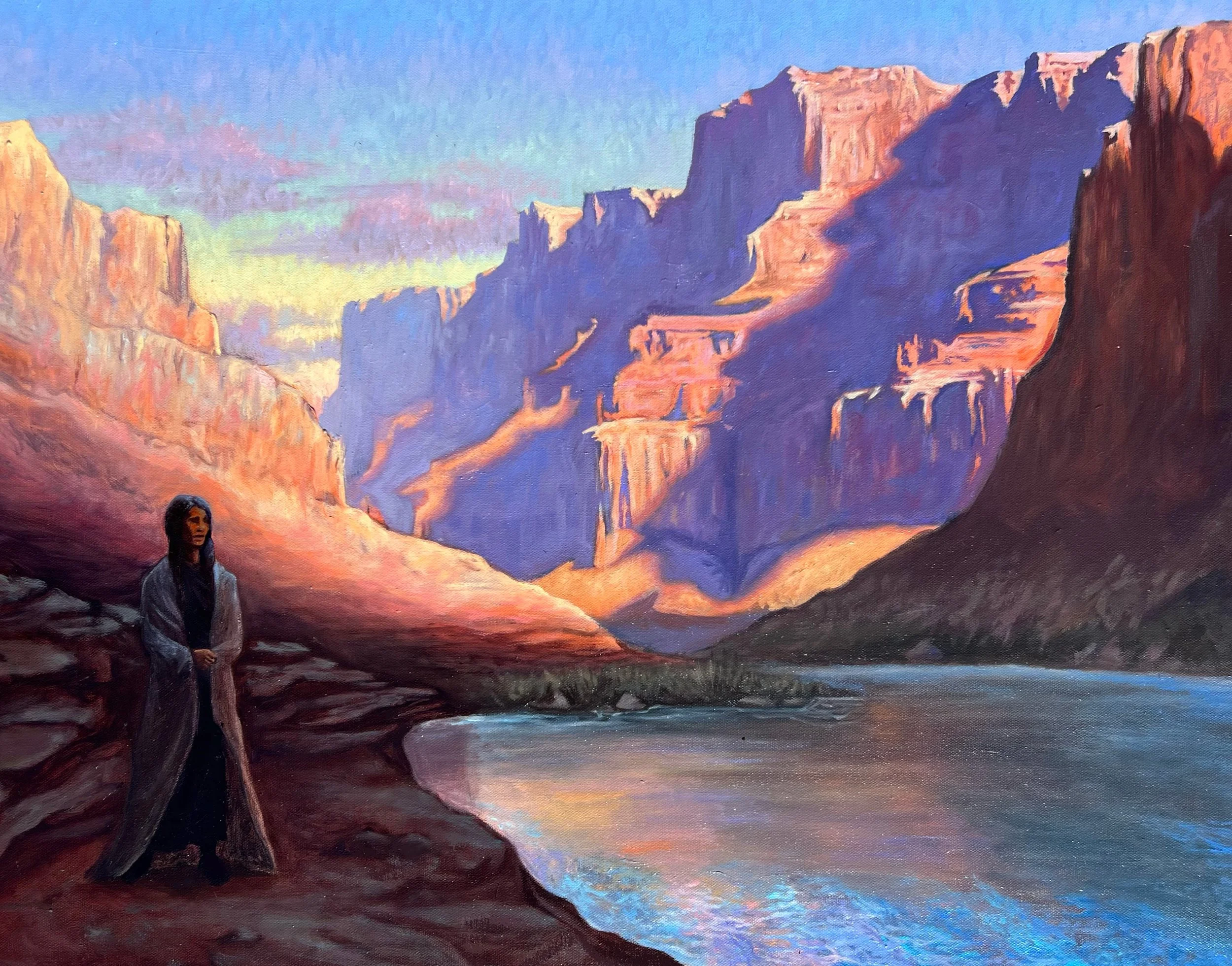 Where the Worlds Meet - Sold — Summer Doss Art
