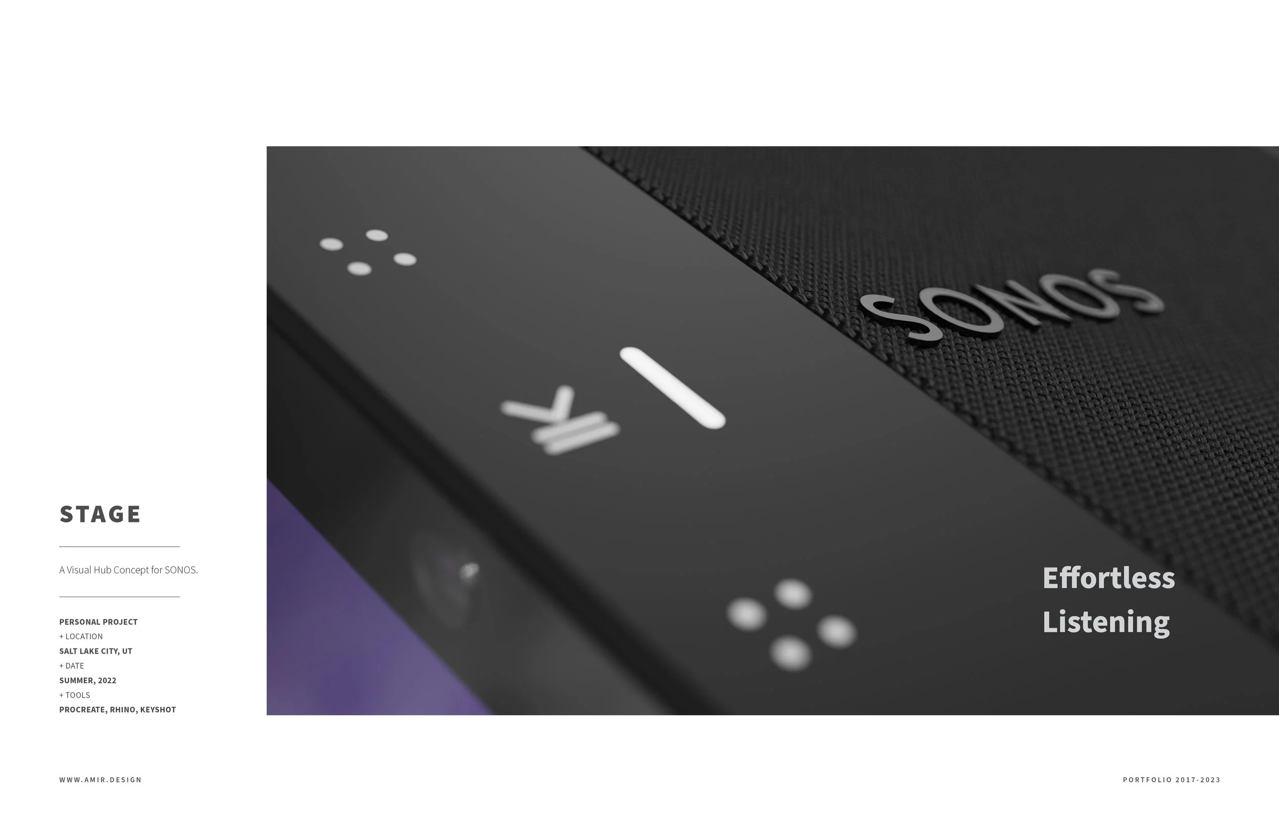 STAGE — Amir Design