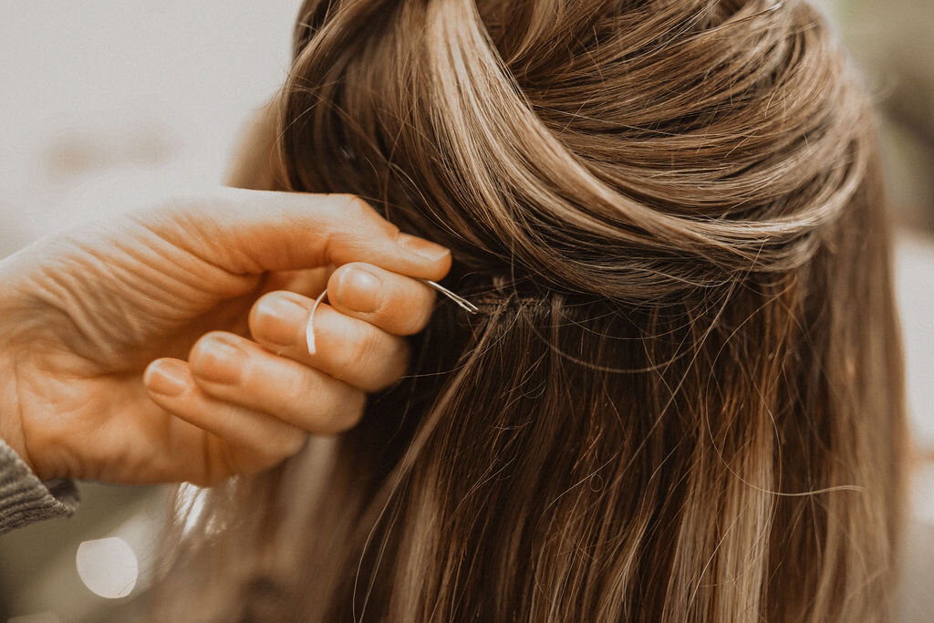 Luna Method, Invisible Bead Extensions, Natural Beaded Rows - Luxury ...