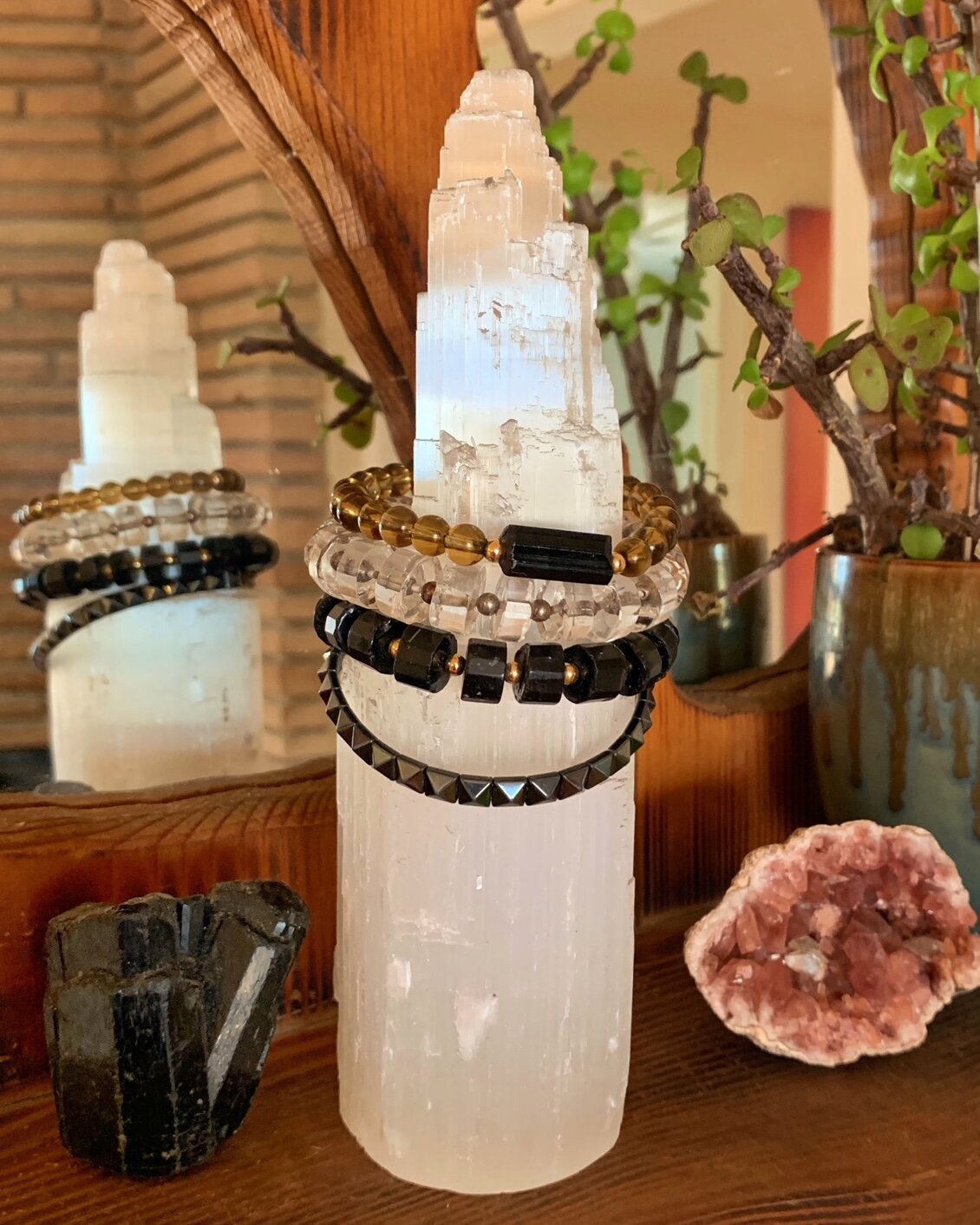 SELENITE 8 INCH TOWER — SPELLBOUND SKY