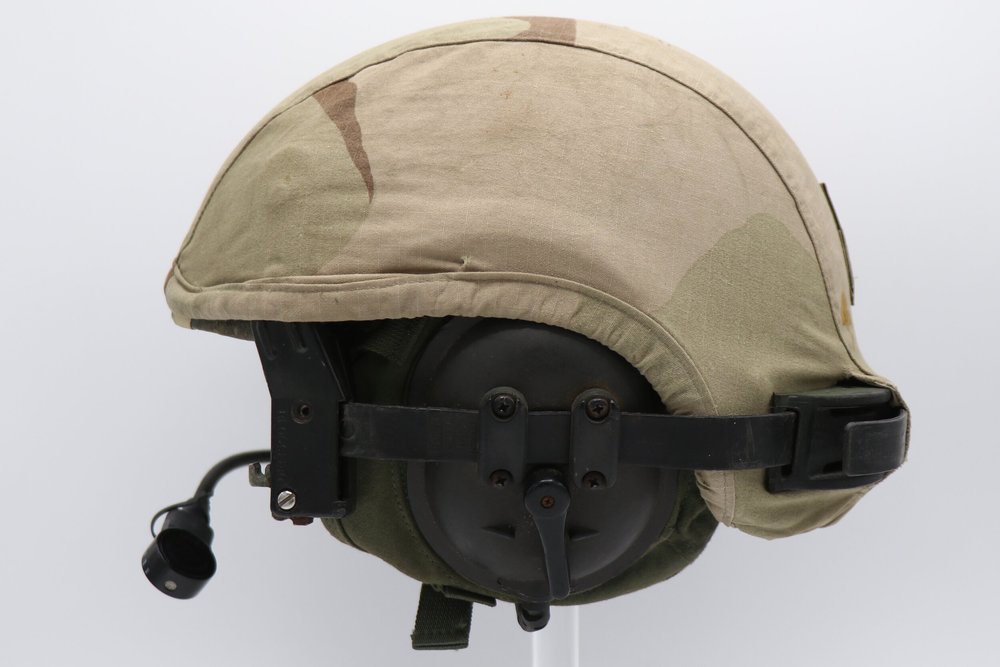 US Combat Used DCU CVC Helmet — Iraqi Militaria