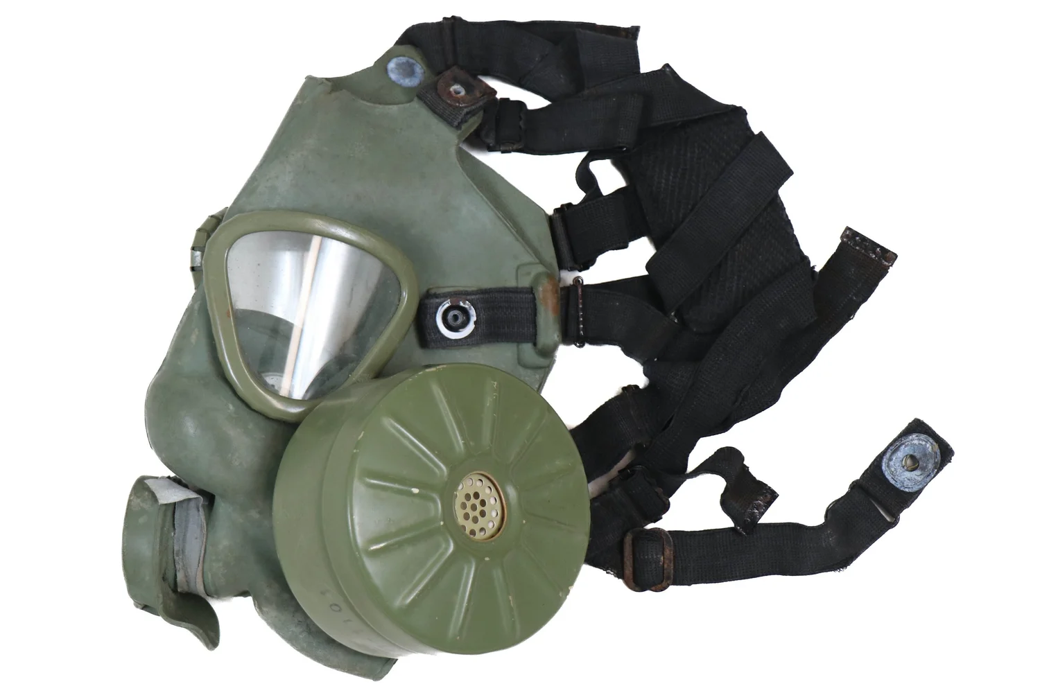 Iraqi Gas Mask with Bag — Iraqi Militaria