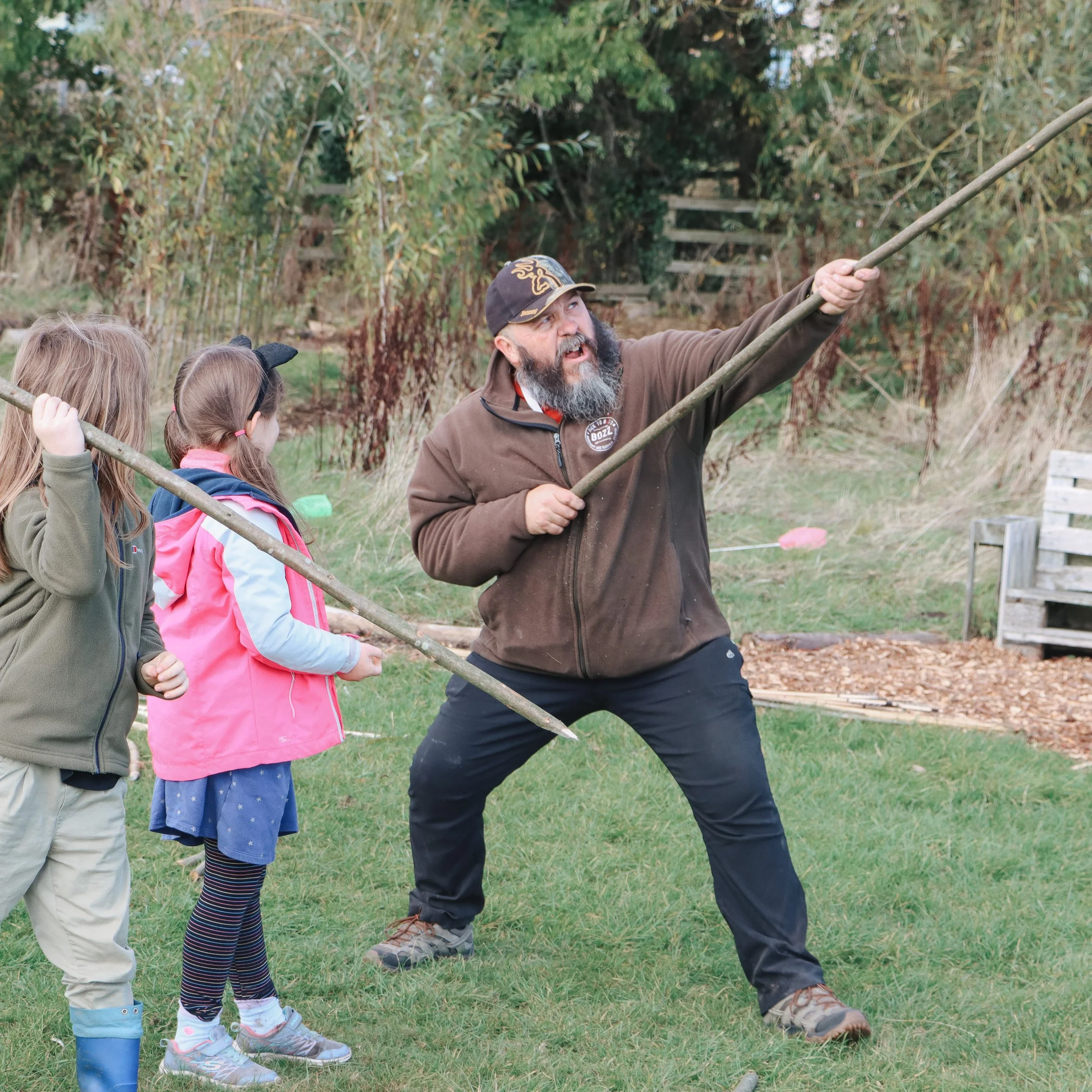 Father and Child Bushcraft Workshop — Kith Homestead