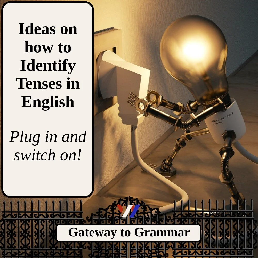 Easy Identify English Tenses |Gateway to Grammar| — Wright English