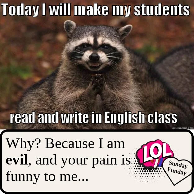 Funny English Class Memes