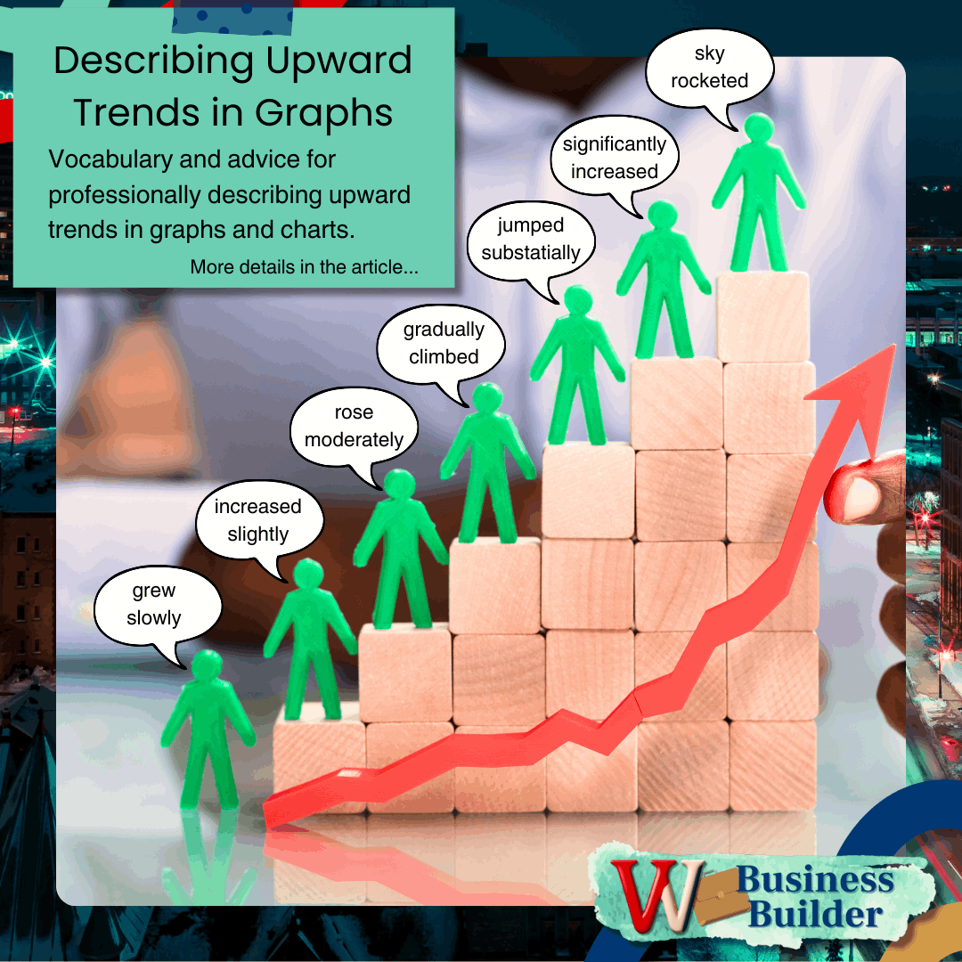 Describing Upward Trends in Graphs |Business Builder| — Wright English