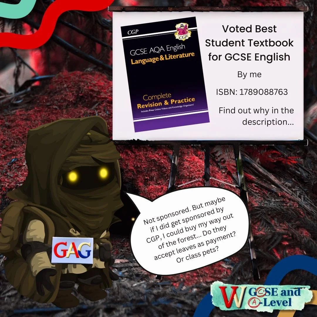 The Best GCSE English Textbook for Students |The GCSE and A-Level ...