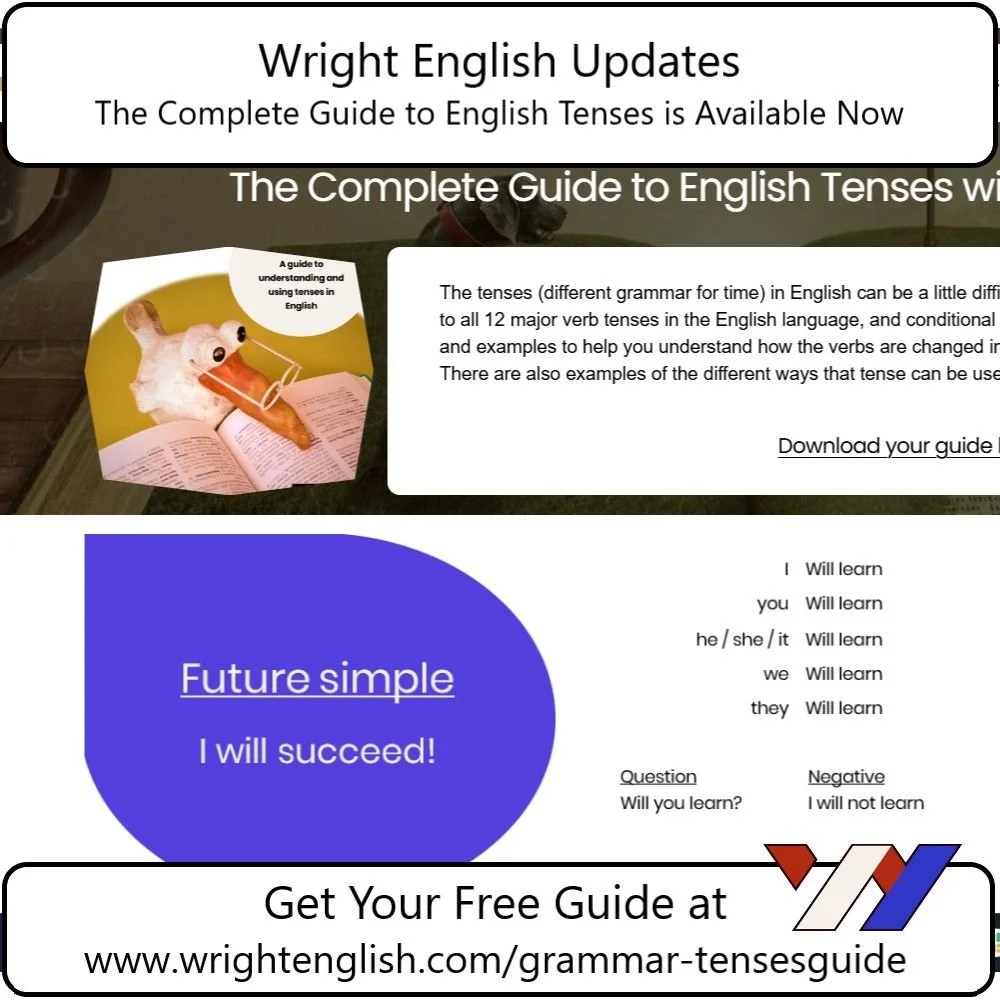 Wright English Updates: Free Complete Guide to English Grammar Now ...