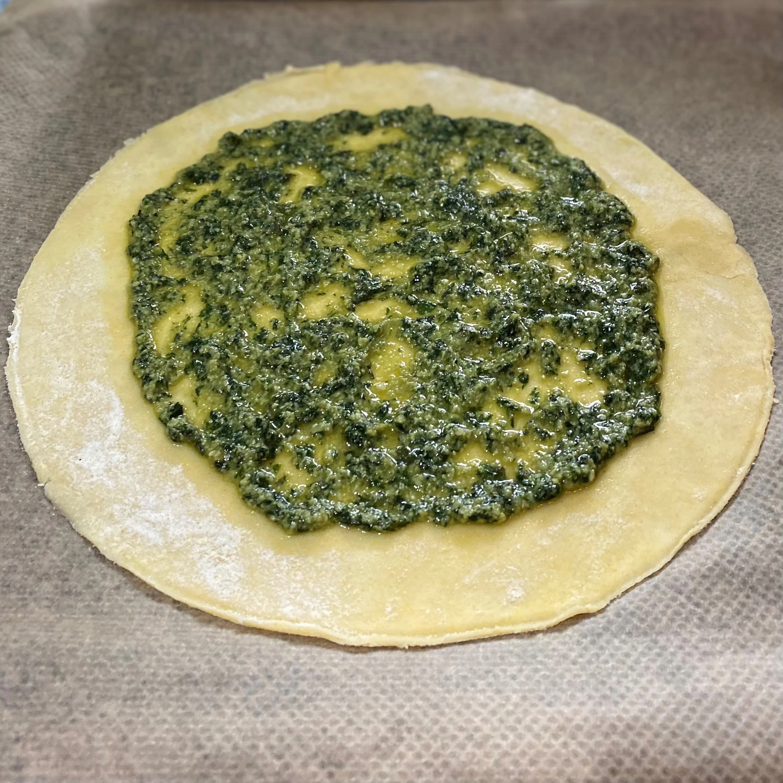 Crostata di Pomodori, Pesto e Feta — Little Italian Cucina