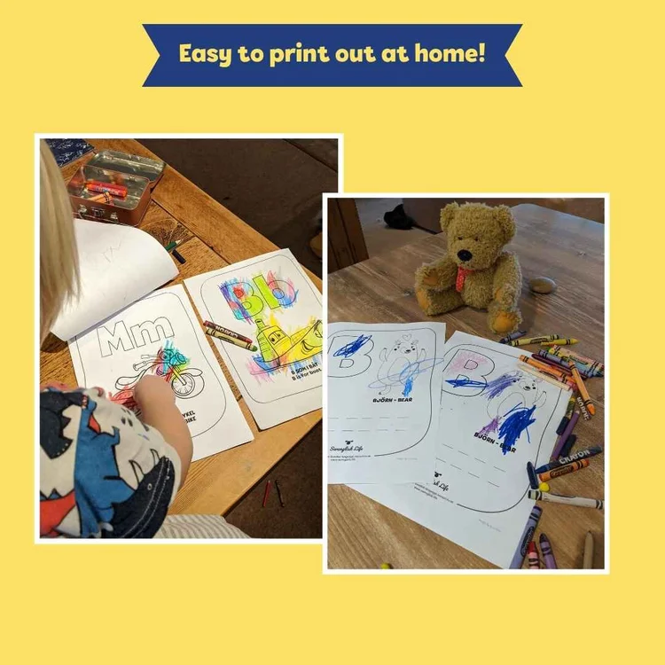 Swedish Coloring Book: My First Swedish Words PDF and Paperback ...