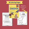 The Swedish Alphabet Colouring Book PDF and Paperback — Swenglish Life