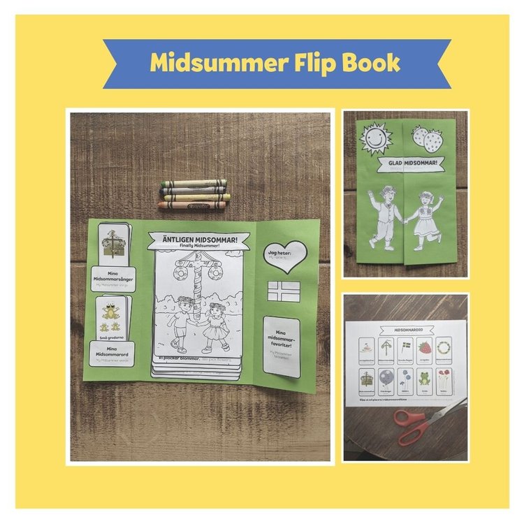 Swedish Coloring Book: My First Swedish Words PDF and Paperback ...