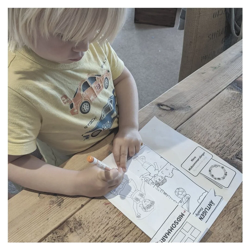 Swedish Coloring Book: My First Swedish Words PDF and Paperback ...