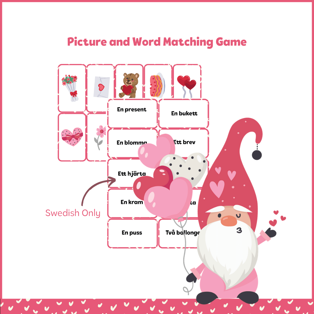 Swedish Verbs Activity and Vocab Kit PDF (ages 4+) — Swenglish Life
