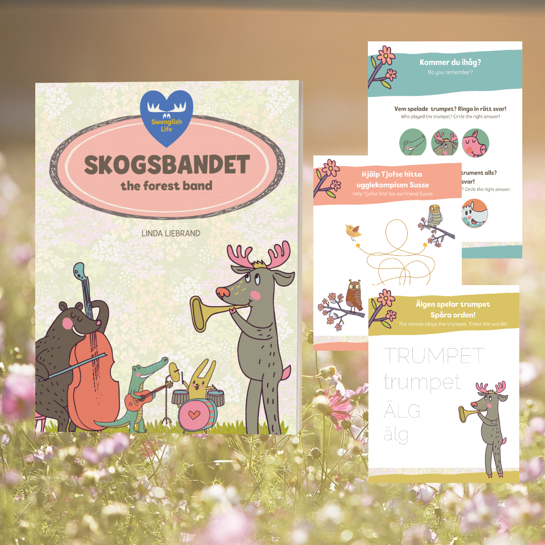 Swedish Spring Words and Language Activity Bundle PDF — Swenglish Life