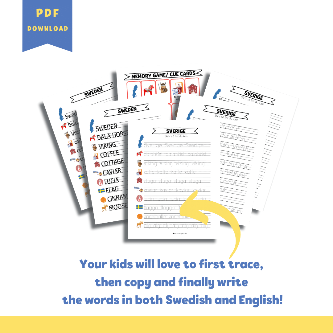 My First Book About Sweden - Bilingual Children's Book About Sweden ...