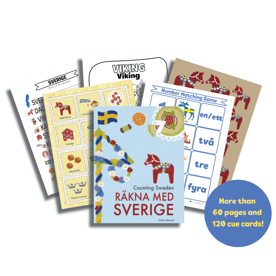 Swedish Starter Kit for Kids: Teach your Kids Swedish with These Fun ...