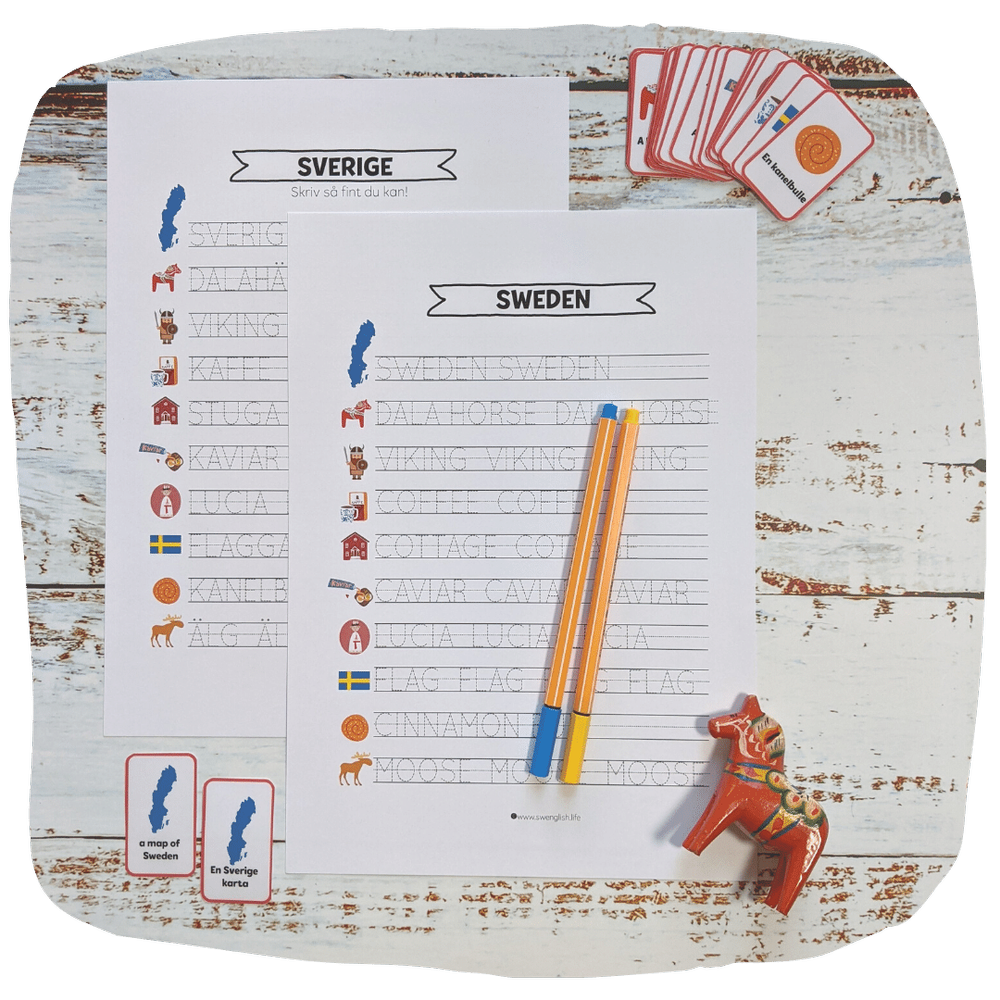 Swedish Starter Kit for Kids: Teach your Kids Swedish with These Fun ...