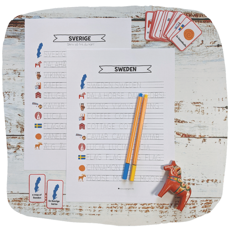 Swedish Starter Kit for Kids: Teach your Kids Swedish with These Fun ...