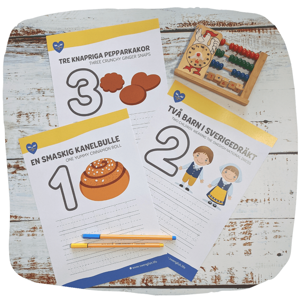 Swedish Starter Kit for Kids: Teach your Kids Swedish with These Fun ...