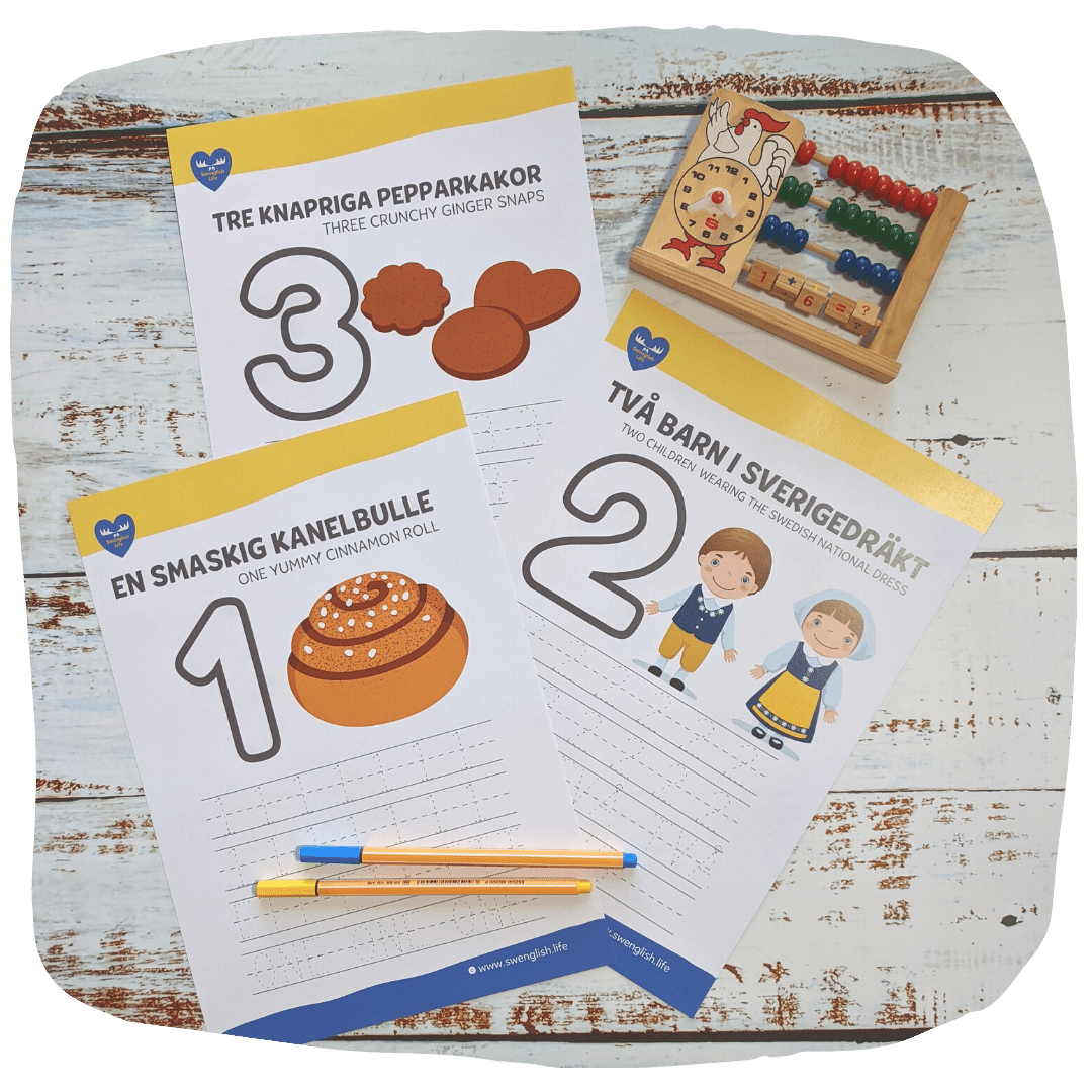 Swedish Starter Kit for Kids: Teach your Kids Swedish with These Fun ...