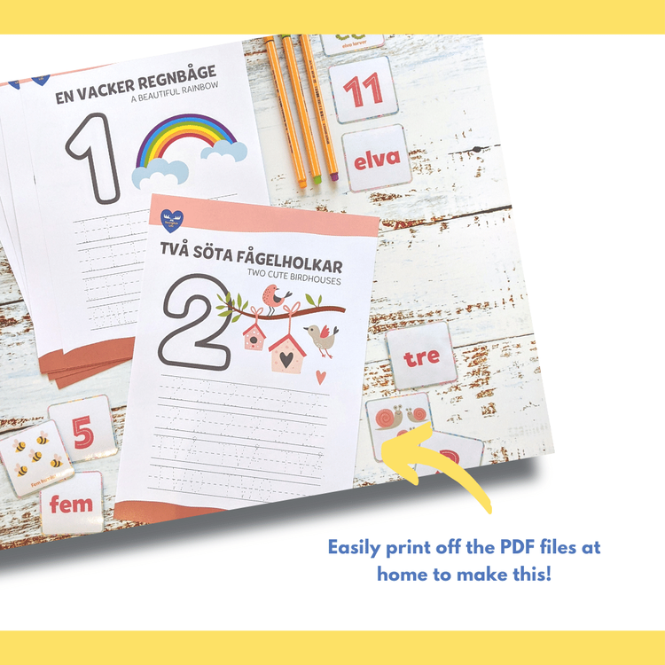 Swedish Spring Words and Language Activity Bundle PDF — Swenglish Life