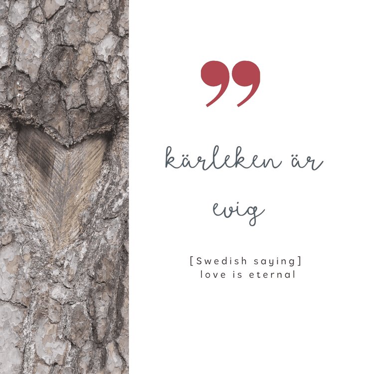 How to Say I Love You in Swedish — Swenglish Life