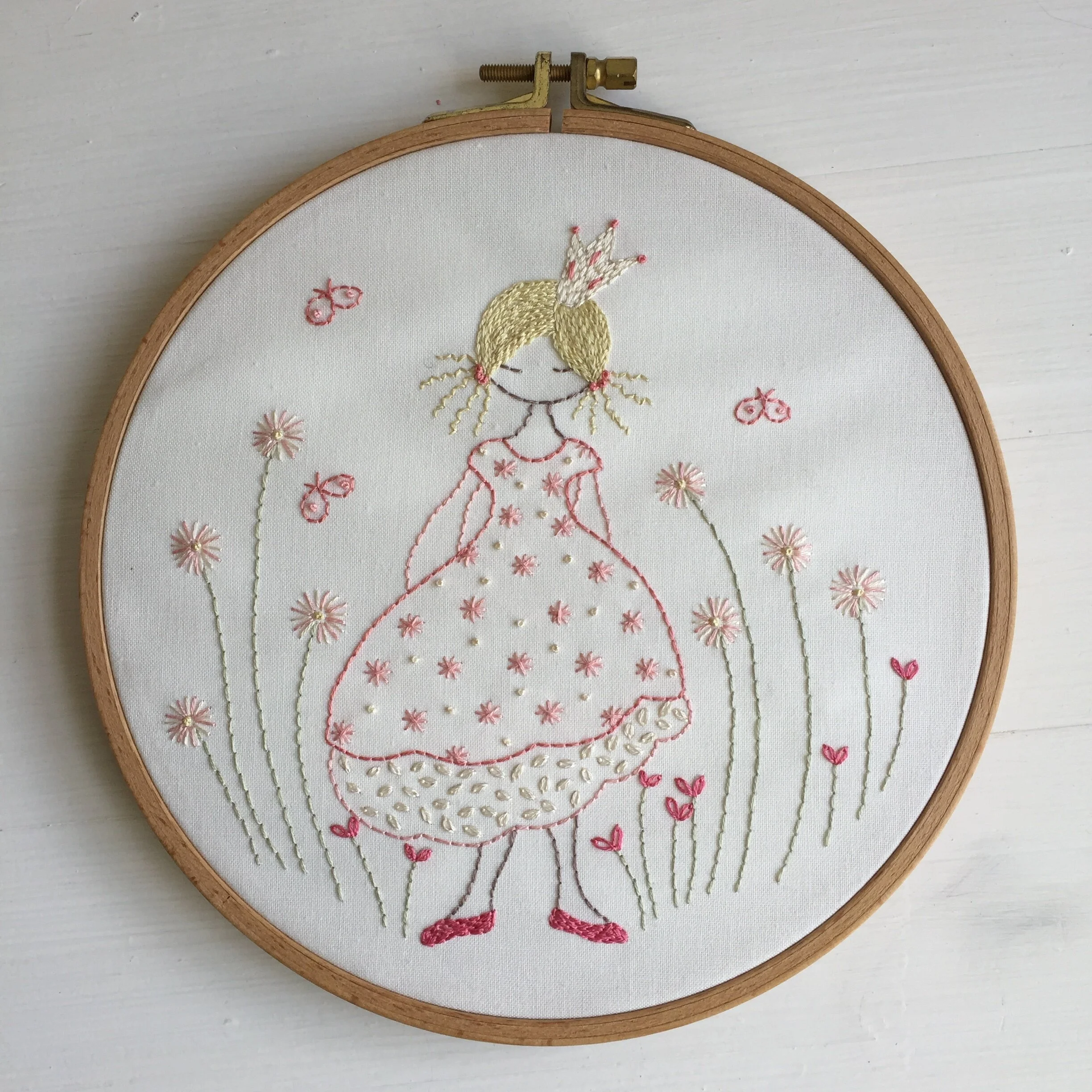 Stitching a princess — lilipopo embroidery