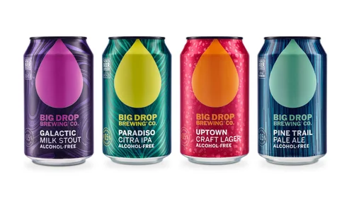 Big Drop Brewing Co. – Craft beer branding and packaging design ...