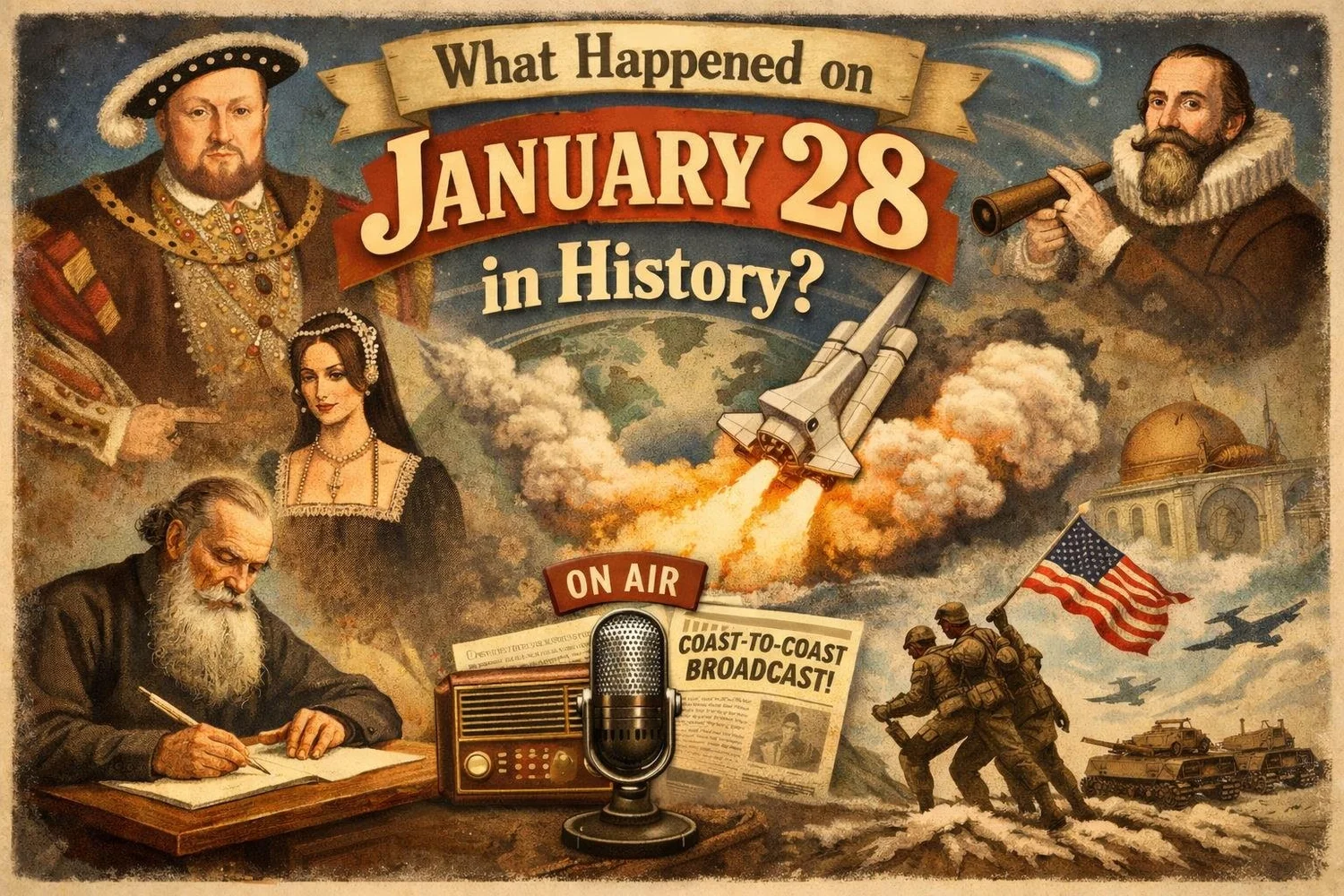 What Happened on January 28 in History? — Lawng Island