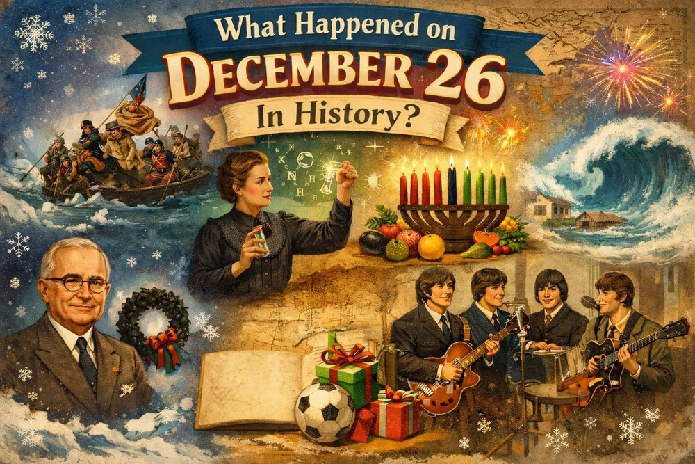 What Happened on December 26 in History? — Lawng Island